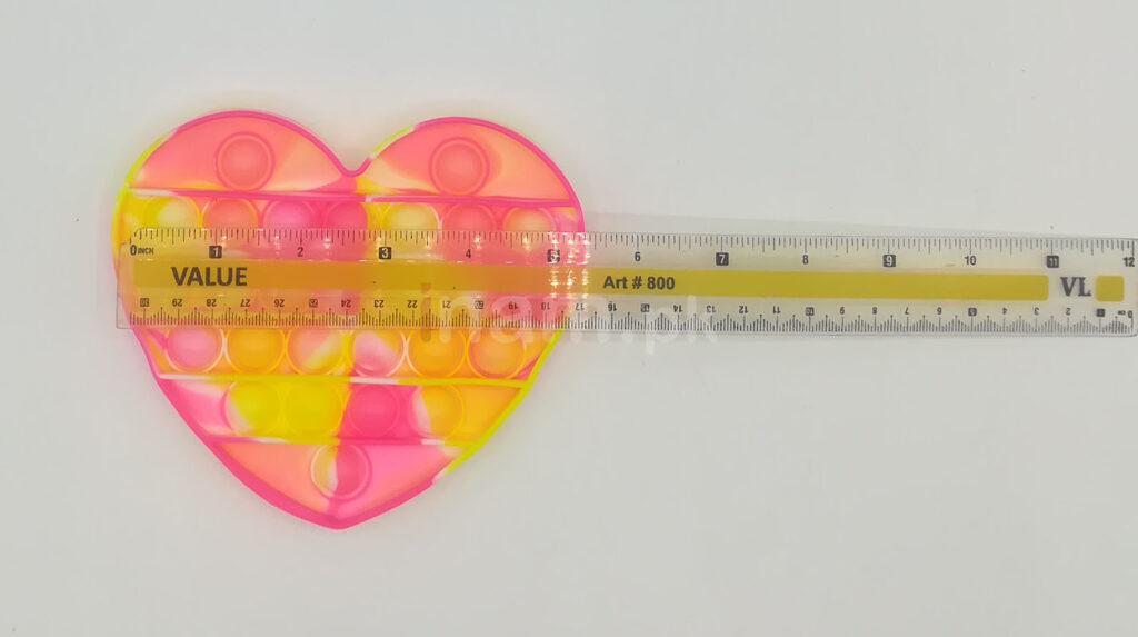 Heart Shape Pop It Fidget Toy in Pakistan - Inam.pk