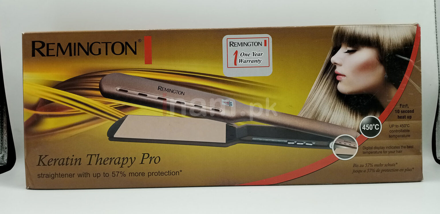 Remington Keratin Therapy Pro Hair Straightener in Pakistan - Inam.pk