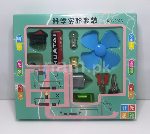 Fan & Light Control Circuit Electronic Science Project Kit for Kids in ...