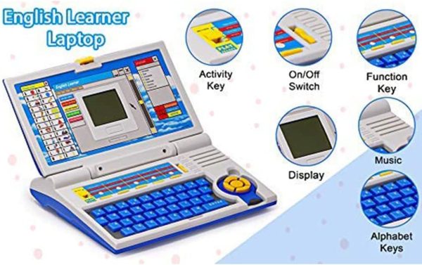 English Learner Laptop For Kids - 20 Activites for Learn & Play in ...